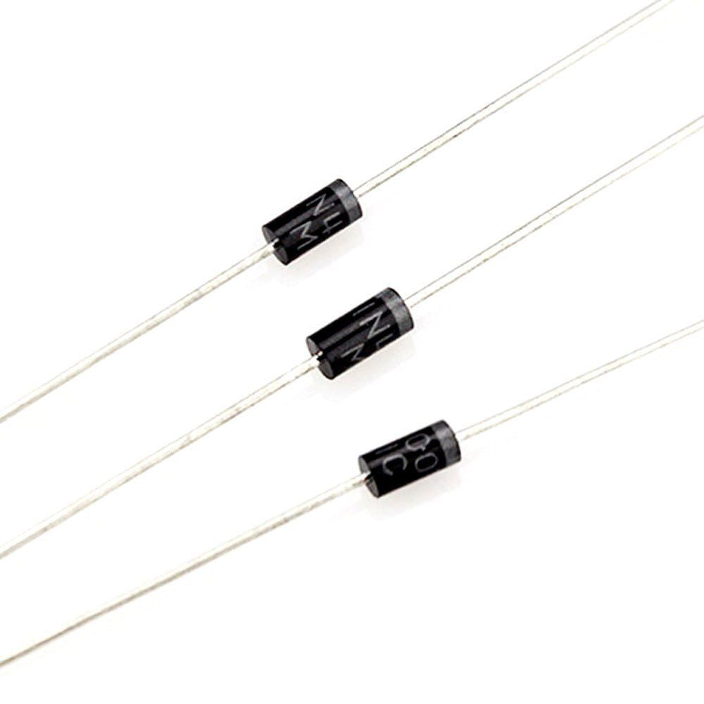 1N4001 DO-41 Axial Silastic Guard Junction Standard Rectifier Diode ...
