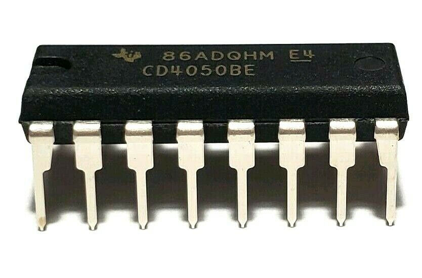 CD4050BE CD4050 CMOS Hex Non-Inverting Buffer/Converter — Juried ...