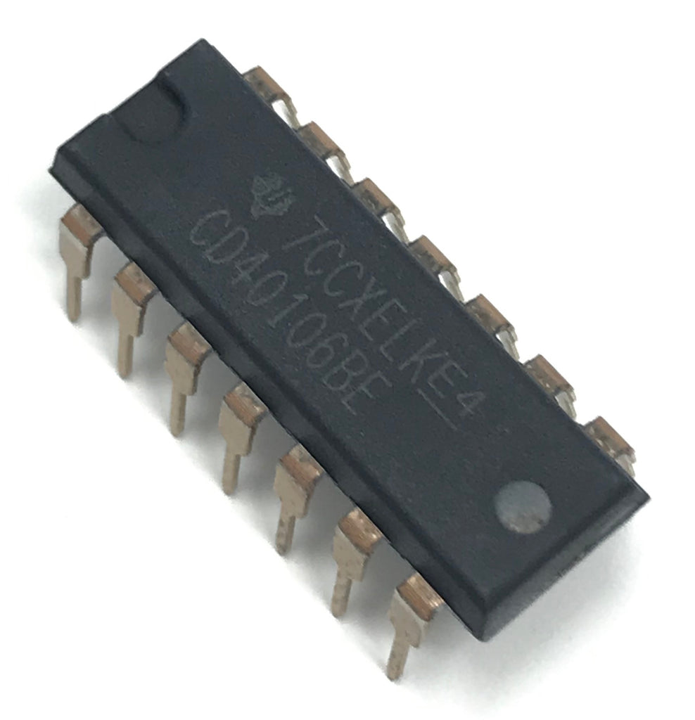 CD40106BE CMOS Hex Schmitt-Trigger Inverters IC — Juried Engineering