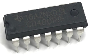 CD4001BE CD4001 CMOS Quad 2-Input NOR Gate — Juried Engineering